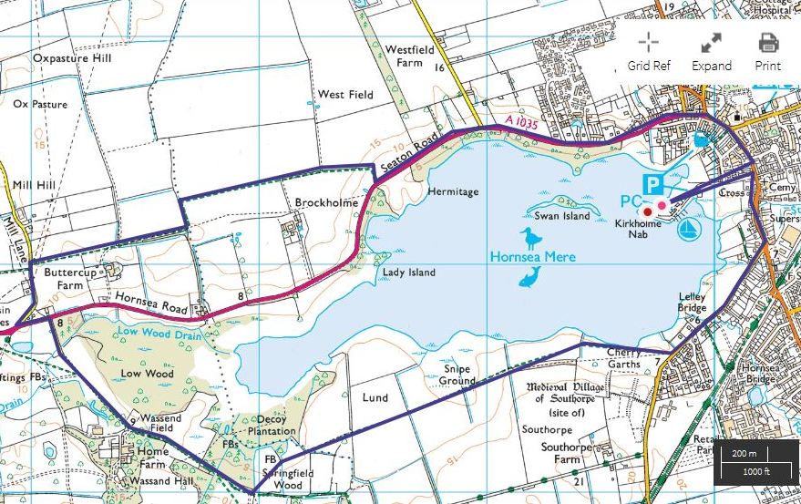 Hornsea Wildlife and Walks: Walks around Hornsea