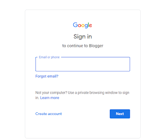 How to start blogging- How to Create Blogger Account-Firstsitereview