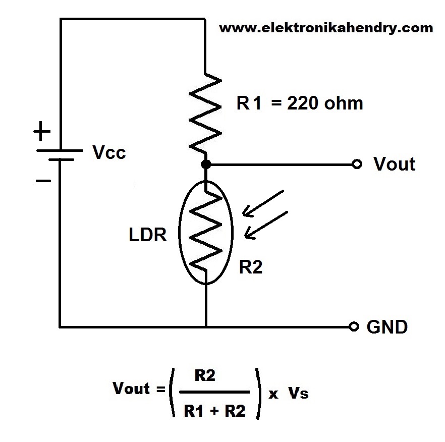 Arduino Part 16. Tiga macam praktik ujicoba Sensor Cahaya - LDR ...