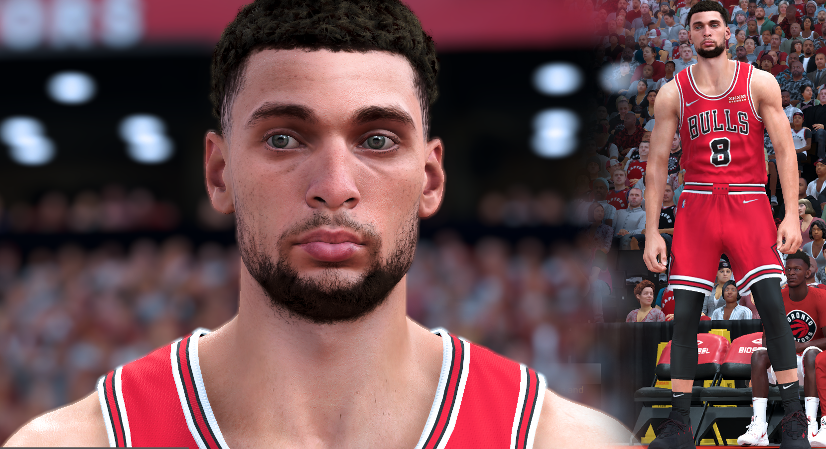 NBA 2K22 Zach LaVine Cyberface Update and Body Model by PPP
