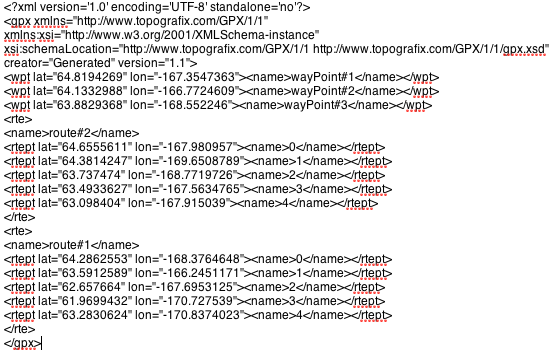 GeoGarage blog: How to save your navigation plan (gpx export)
