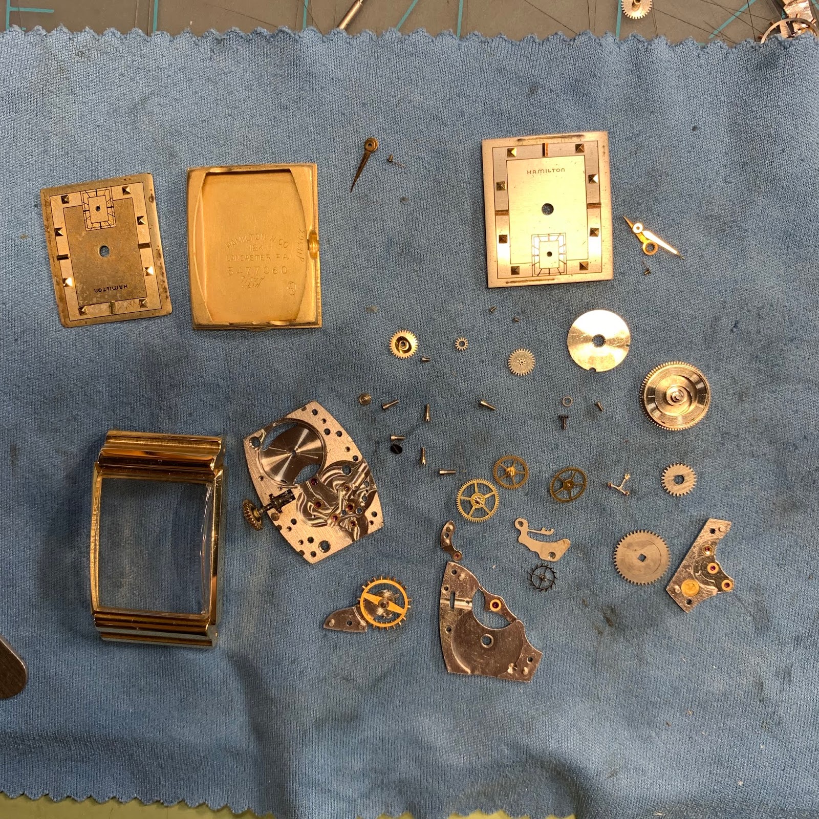 Vintage Hamilton Watch Restoration: 1941 Gordon