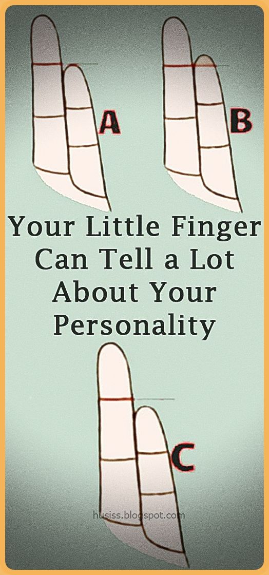 Your Little Finger Length Determines Your Health Risks and Personality ...