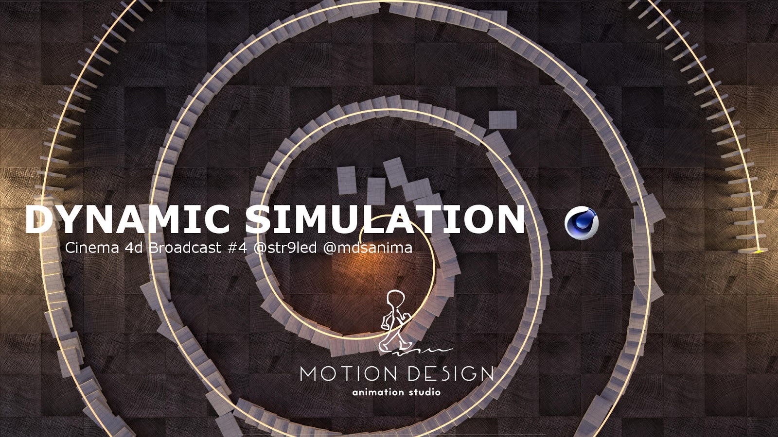 Dynamic Simulation in Cinema 4d Broadcast