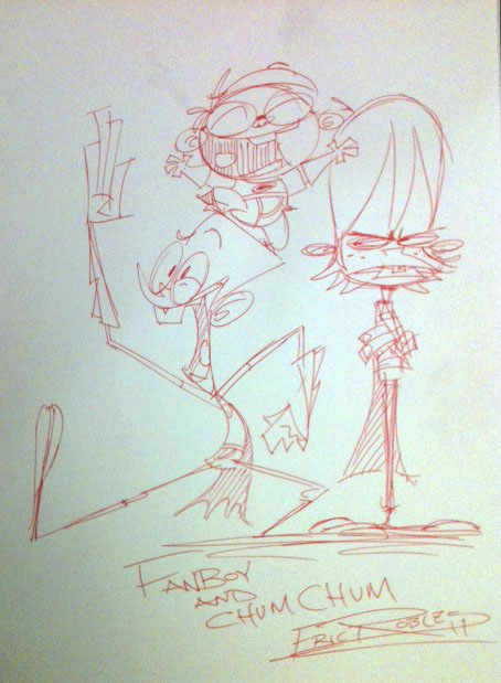 warburtonlabs: HOLY LUNCHTIME-- IT'S ERIC ROBLES!