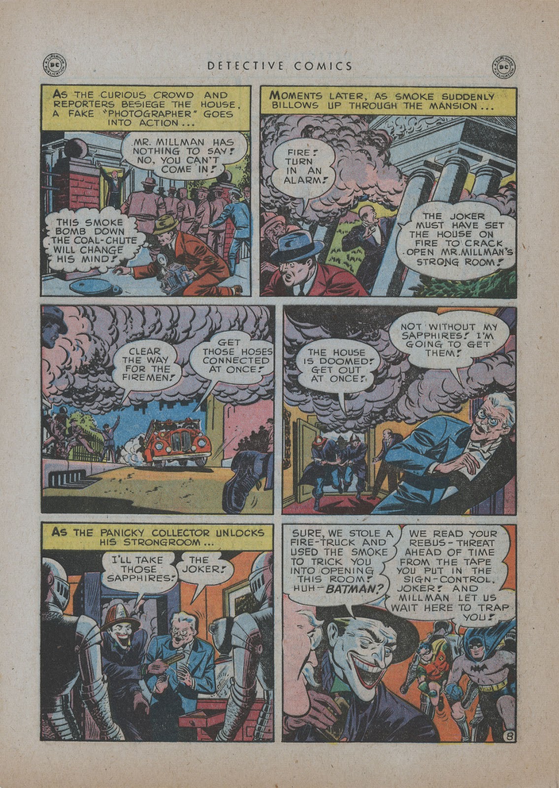 Rebus Crimes! (DETECTIVE #137) Joker Cover Story