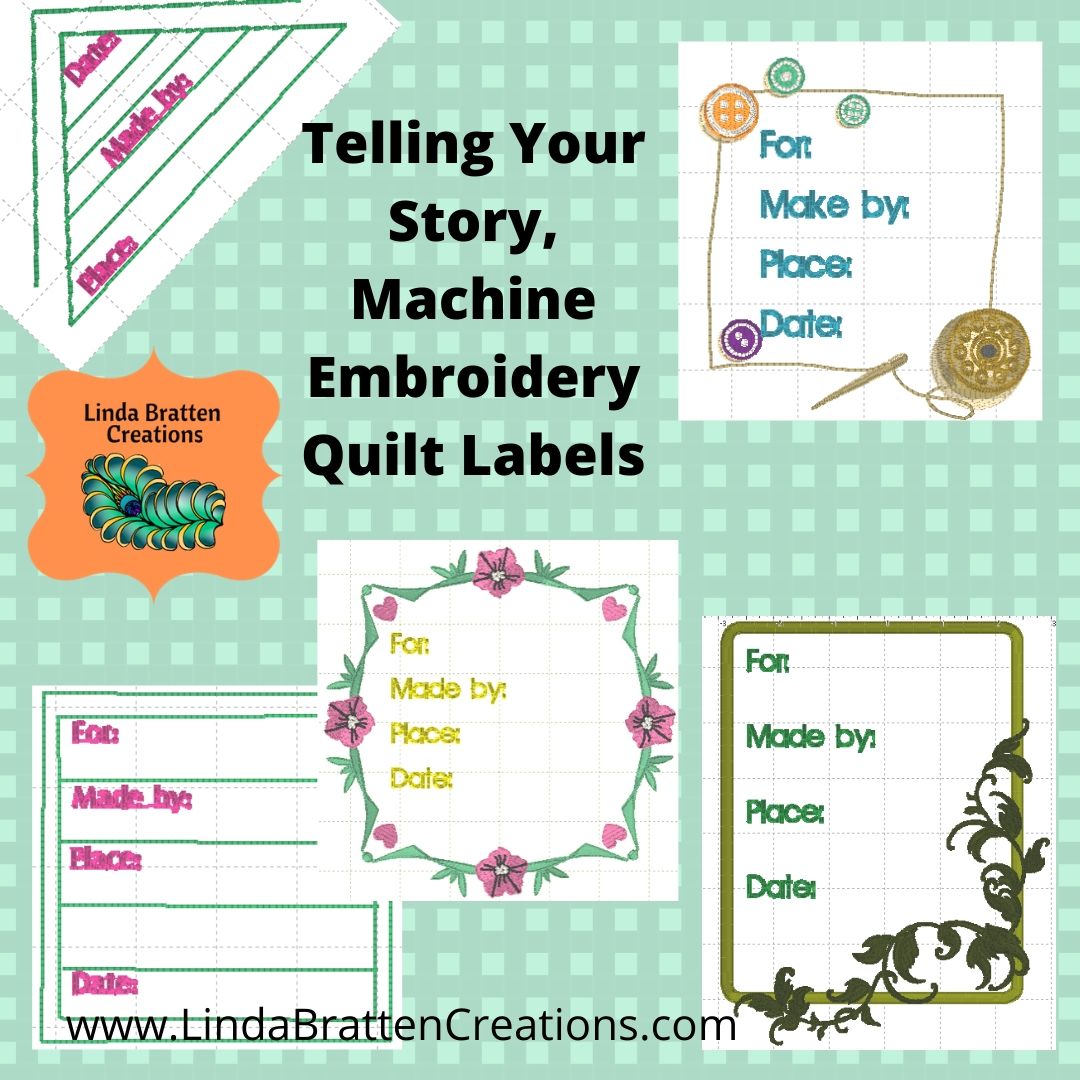 Linda B Creative: What Should You Write on a Quilt Label?