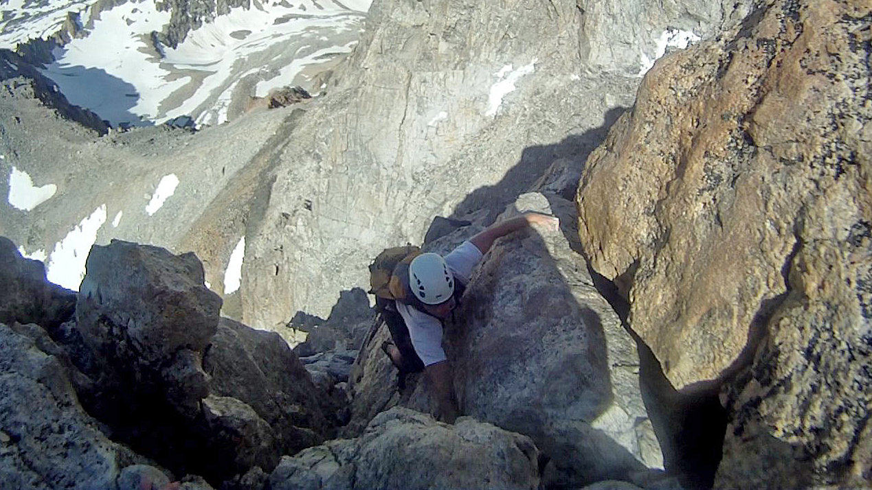 WYOMING WHISKEY: The Grand Teton's Upper Exum Climbing Route