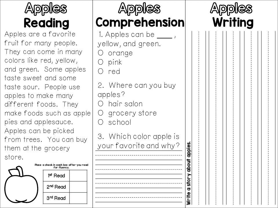 Apple Activities, Ideas, and Read Alouds | Flying into First Grade ...