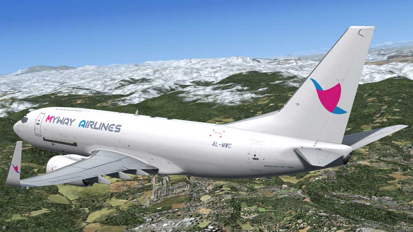 Texturas Brasileiras: Boeing 737-700C