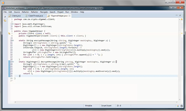 Prototype Project: Public Key Cryptography + Elgamal Encryption Scheme ...