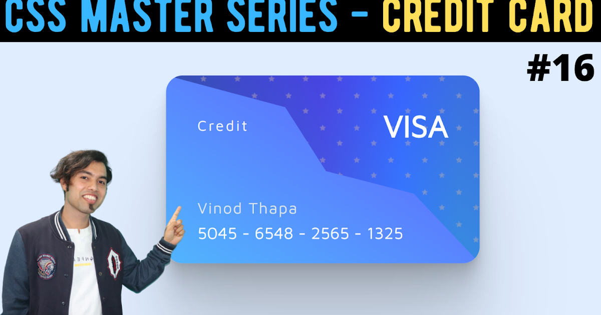 CSS Clip Path | Create Awesome Credit Card in CSS Master Series ...