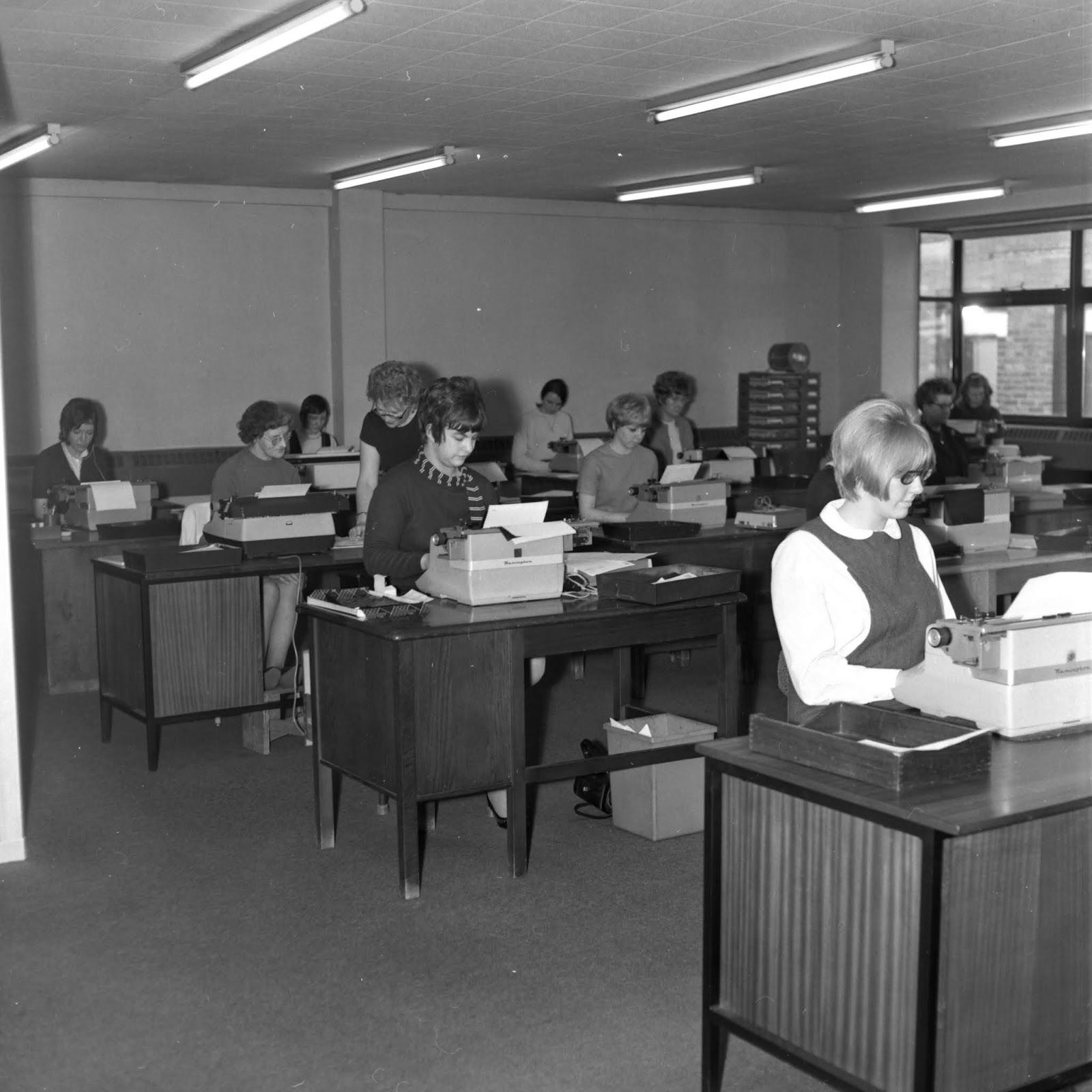 Andrew Simpson: The Typing Pool ………. gone forever?