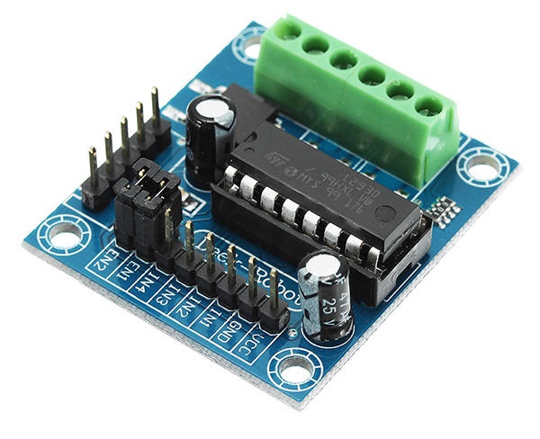 Skema Rangkaian IC L293D Untuk Driver Motor DC - Foxify