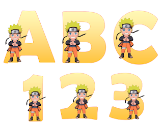 Kits imprimibles gratis : Tablas de multiplicar Naruto