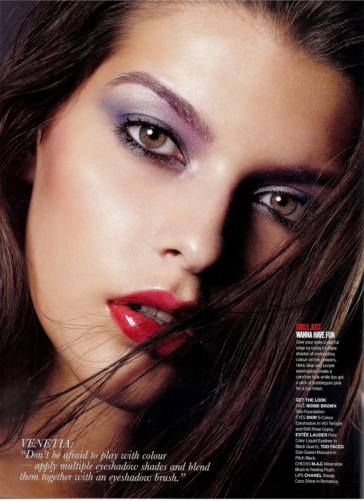 Powderfuu Stories: Make Up Forever Beauty Spread for Elle Singapore