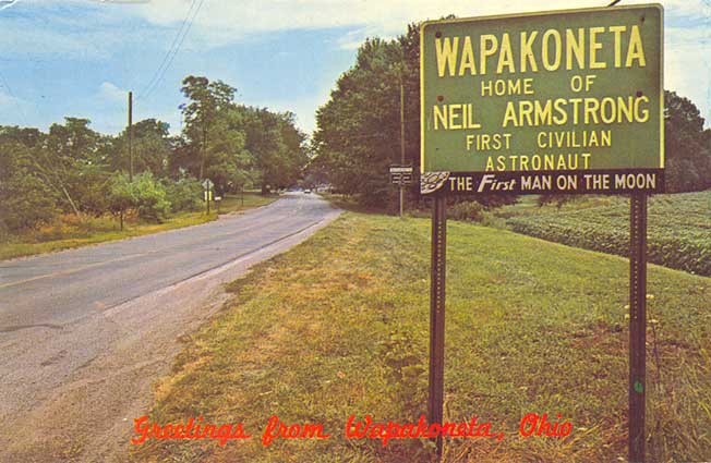 POSTCARDY: the postcard explorer: Remembering Neil Armstrong -- 1930-2012