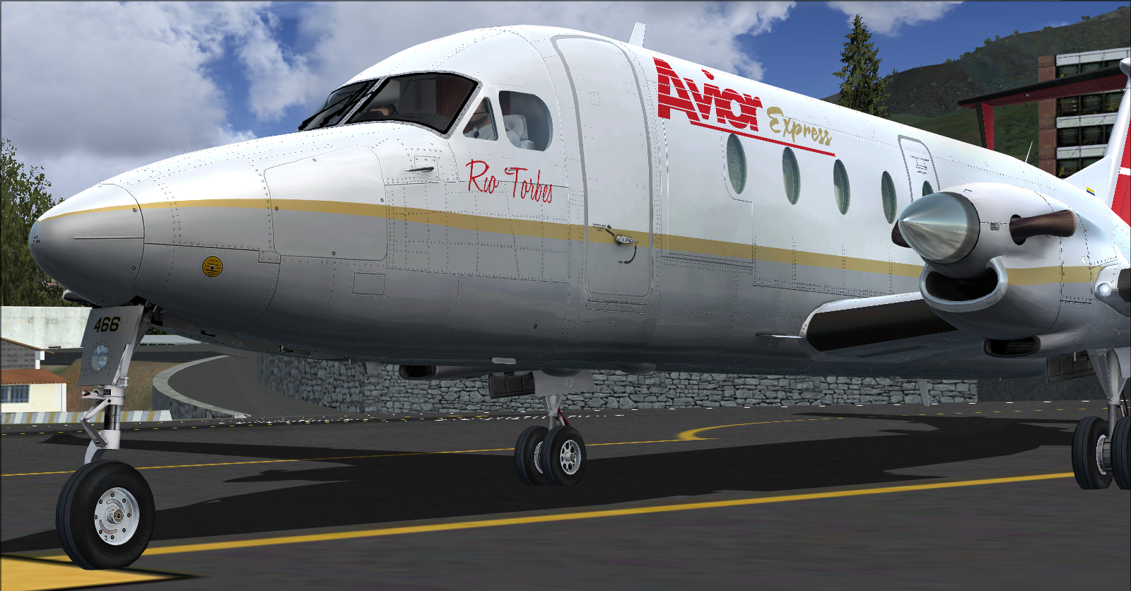 [FSX/FSX:SE/P3D] Carenado Beechcraft 1900D HD Avior Express - Aerotaca ...