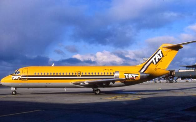 Douglas DC-9-10/20 Jet: TAT Touraine Air Transport Douglas DC-9-14 OY-LYG