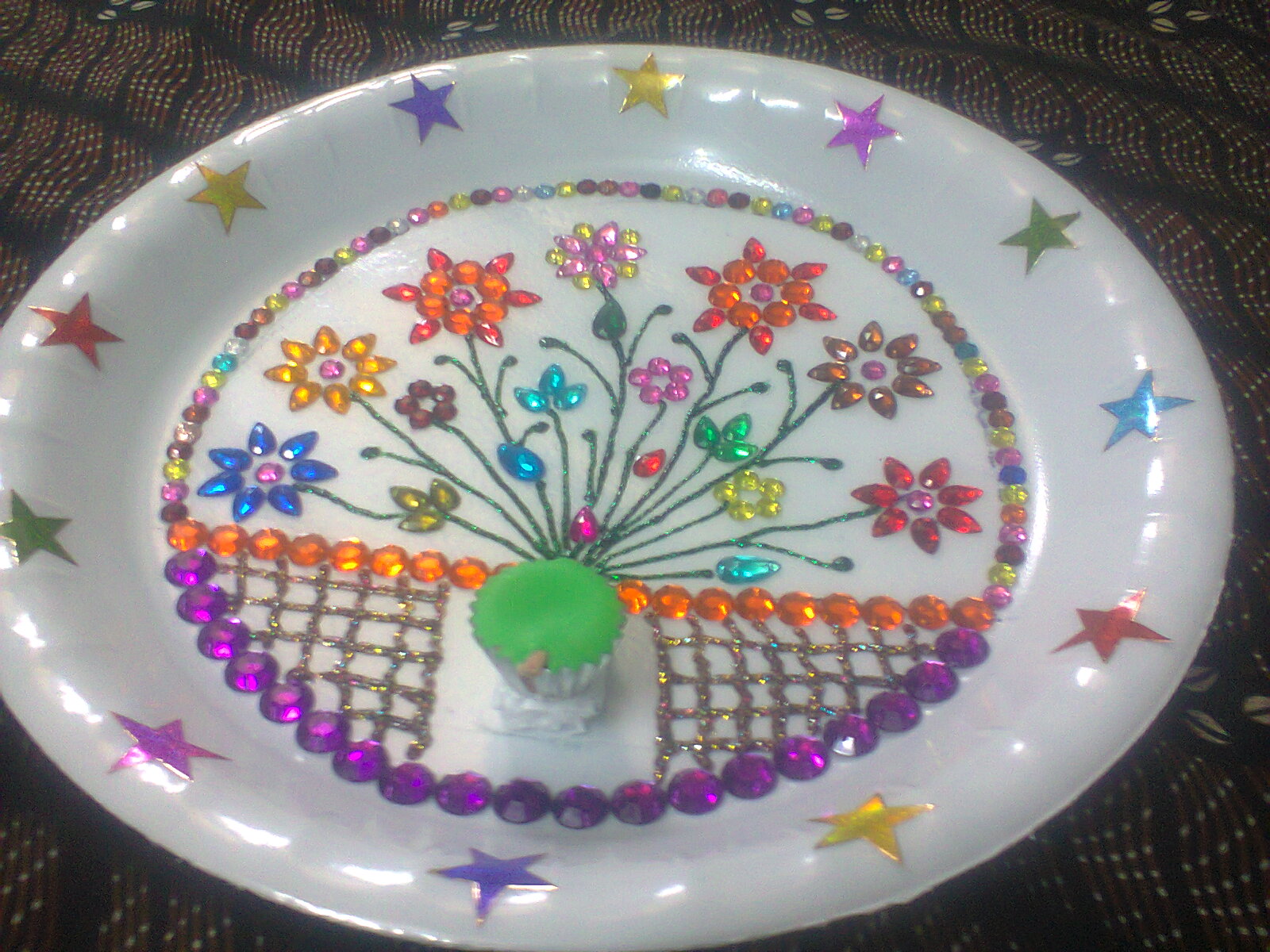 FASHION JEWELLERIES AND ARATHI PLATES: ARATHI PLATES