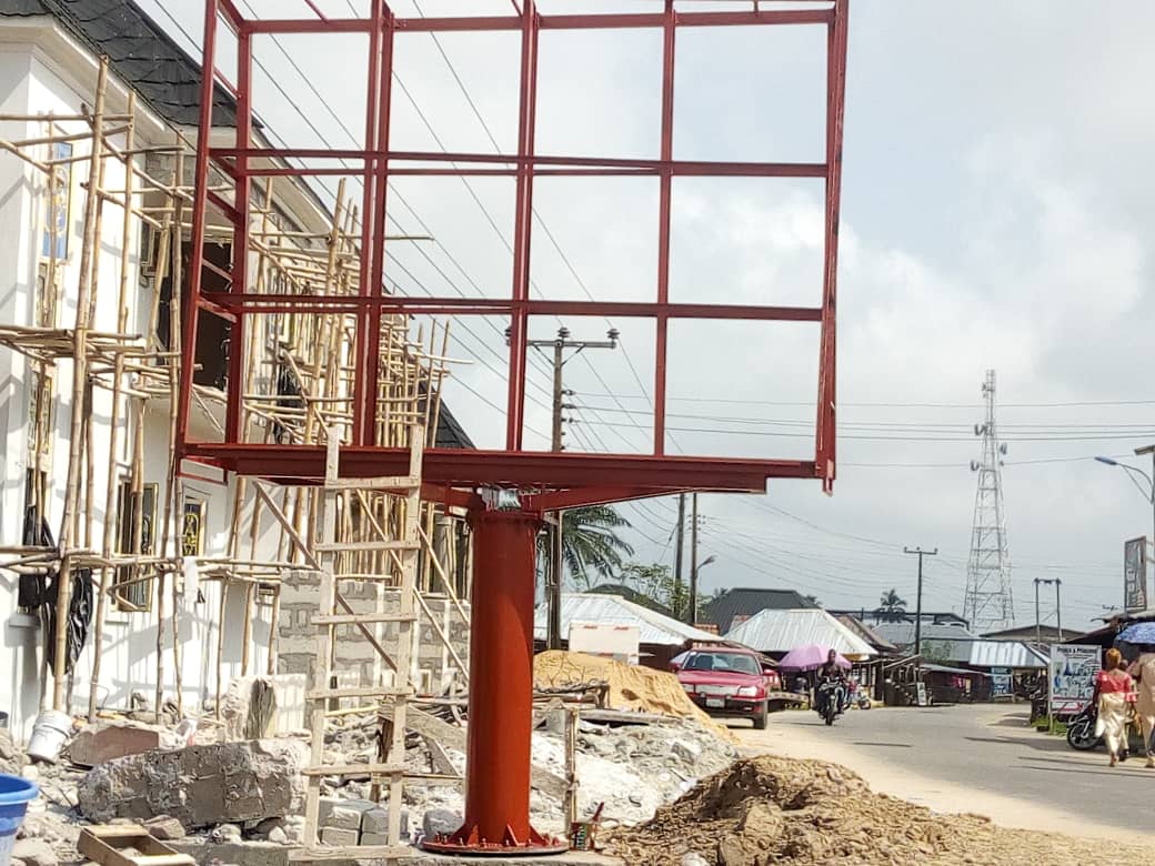 LED SCREEN Billboard Construction Nigeria