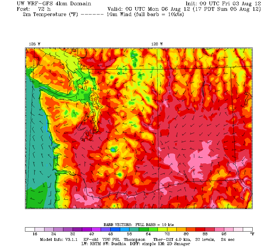 Cliff Mass Weather Blog: Heat Waves and the Thermal Trough
