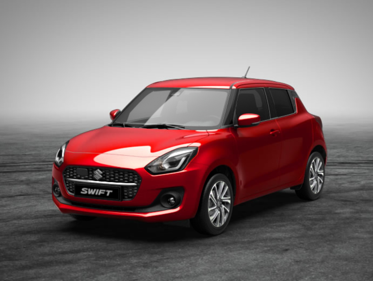 Suzuki Swift 5 Restylée (2020 à 2023) - Couleurs, code peinture