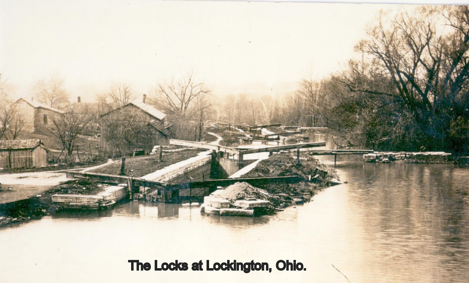 Boerger Pictorial History: Locks at Lockington