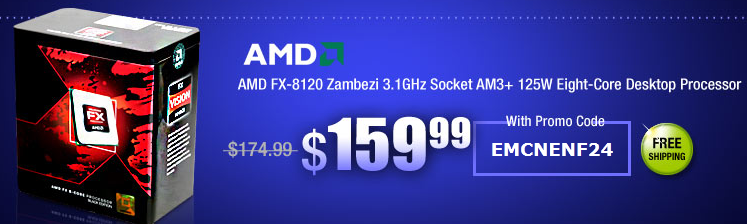 Easy Computer Service Company: AMD FX-8120 Zambezi 3.1GHz Socket AM3 ...