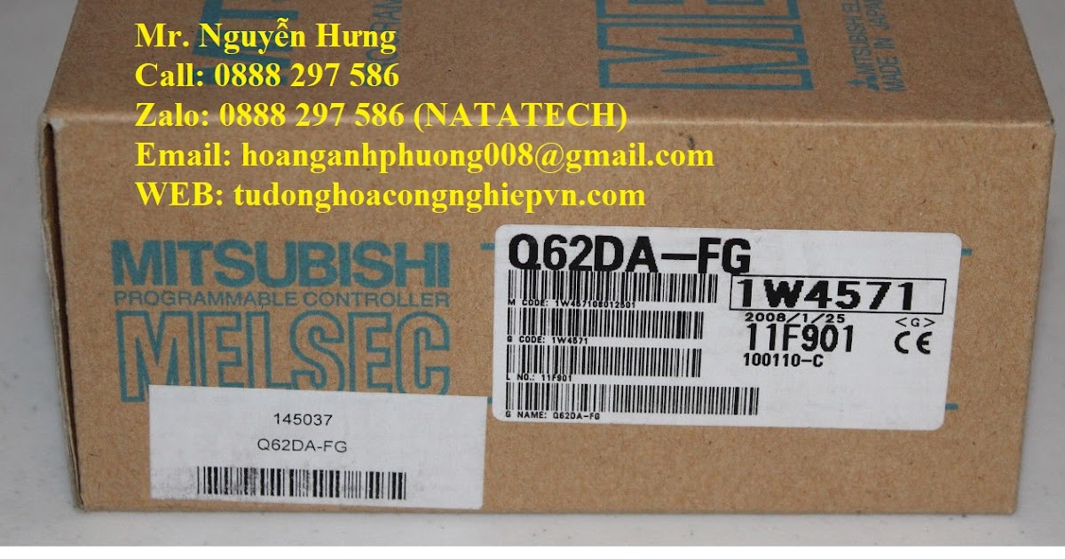 Module Analog I/O Q62DA-FG Mitsubishi