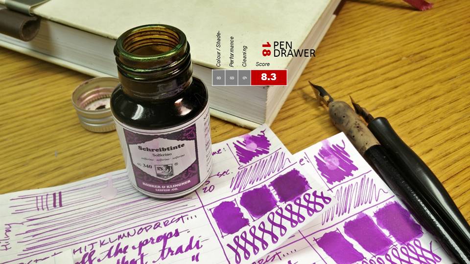 Ink Review: Solferino by Rohrer & Klingner | 18 PEN DRAWER