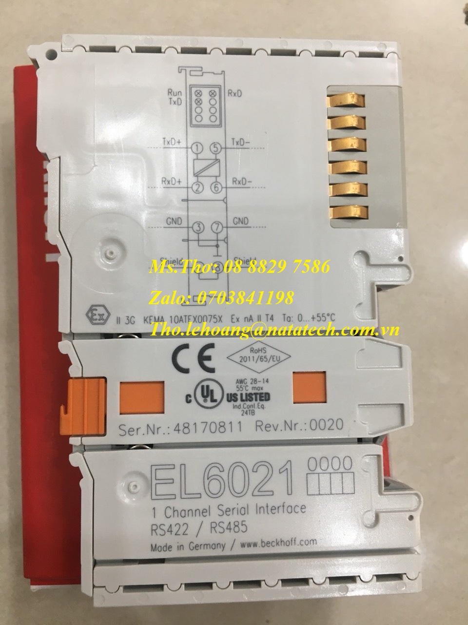 Khối mở rộng Beckhoff EL6021