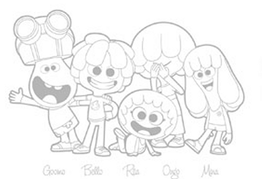 Fazendo A Minha Festa Para Colorir Jelly Jamm Imagens Para Colorir