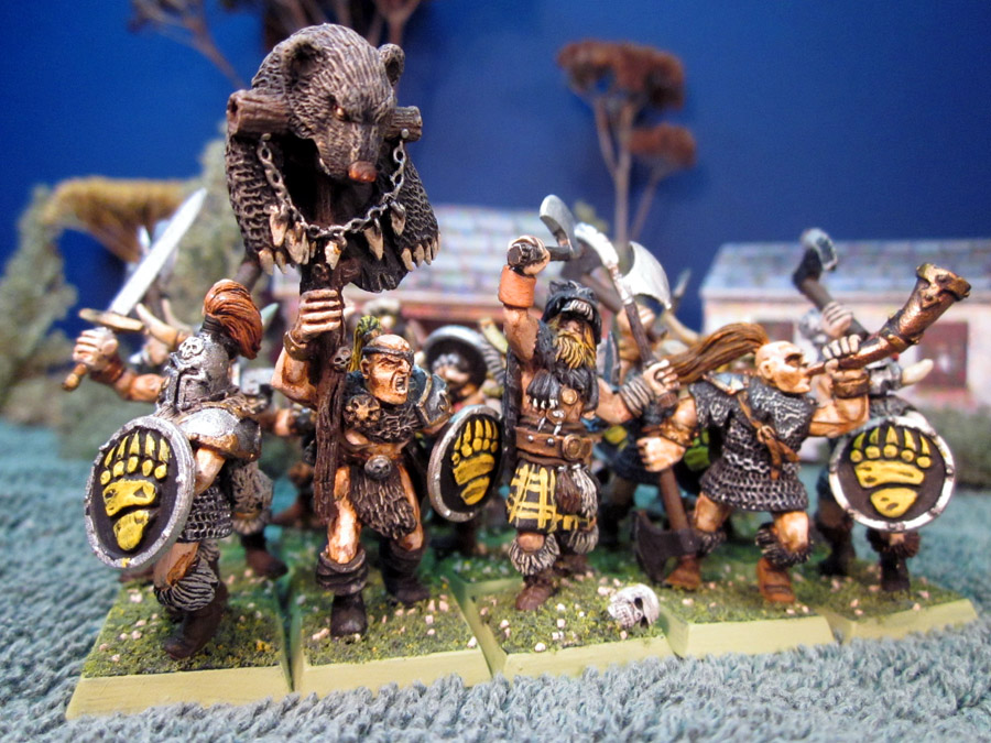 Battleground Hobbies: Warhammer - Dogs of War, Beorg Bearstruck Bearmen ...
