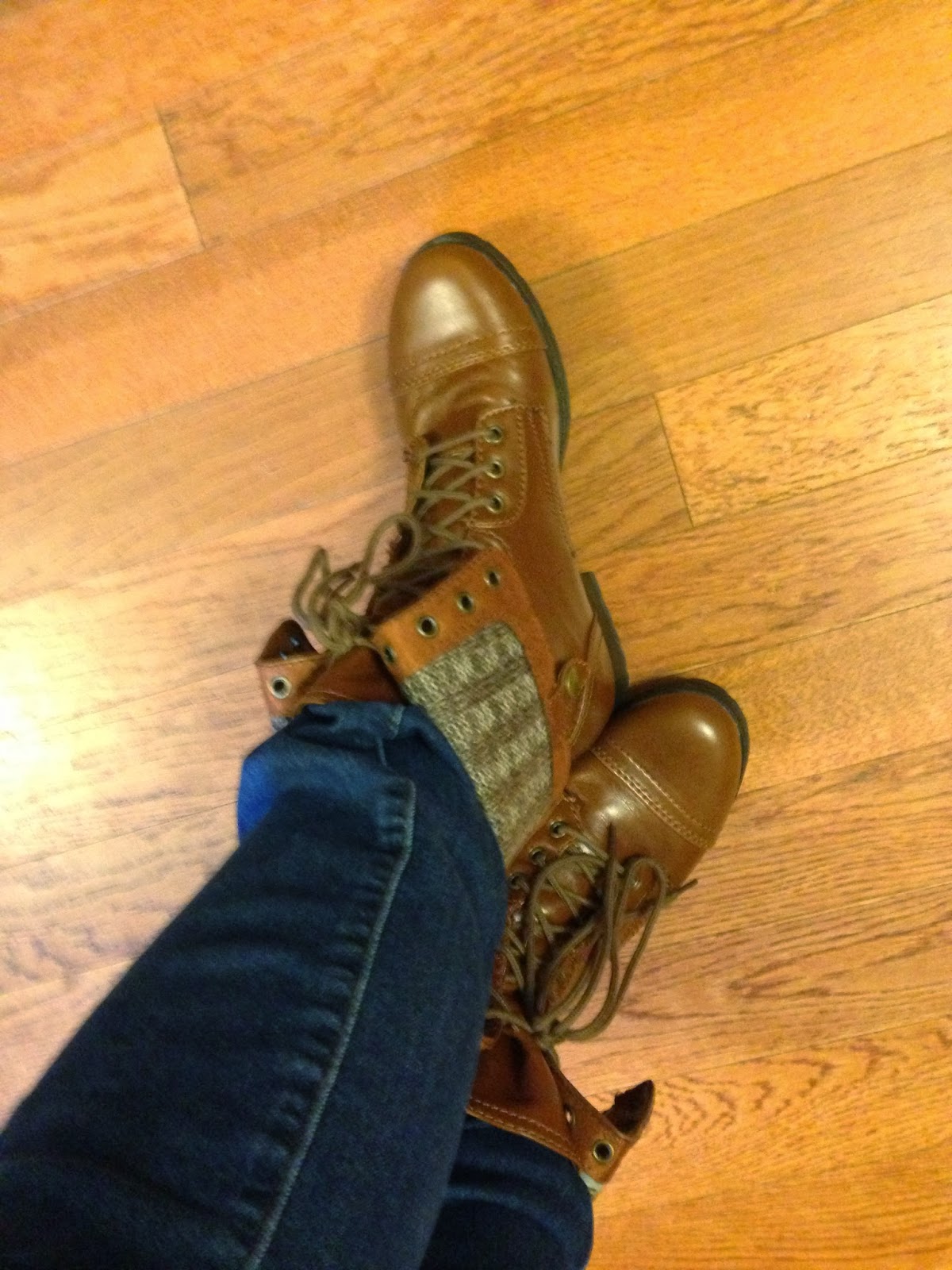 A Bargain Butterfly: Real Life Just Fab Boots