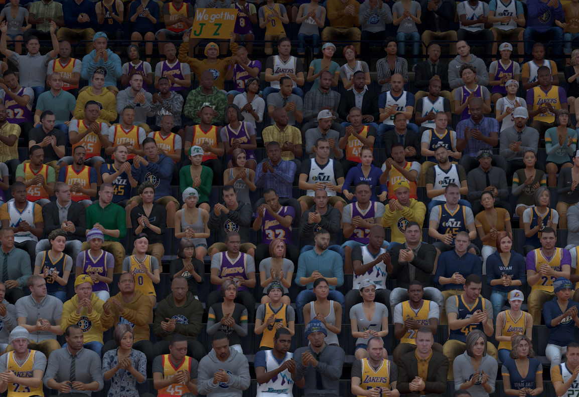 NBA 2K21 Crowd Mod Update (Jazz and Knicks) V2 by bikerjimuk
