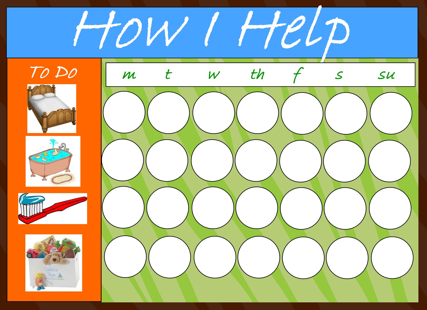 IndiPatterns: Chore Chart