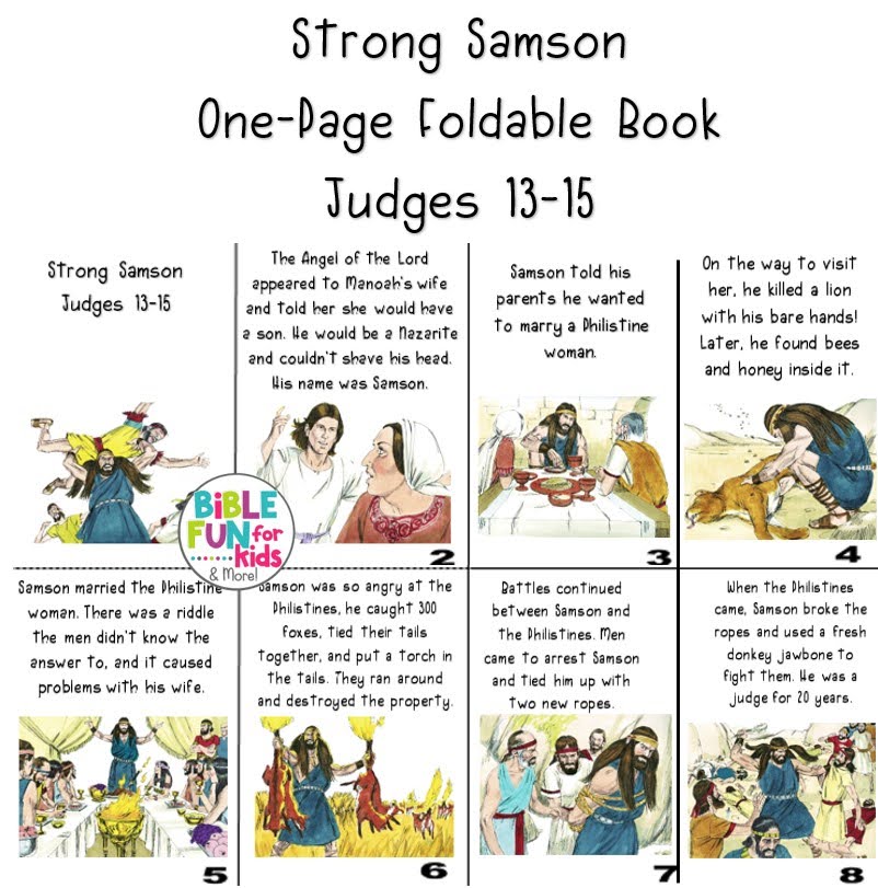 Strong Samson | Bible Fun For Kids