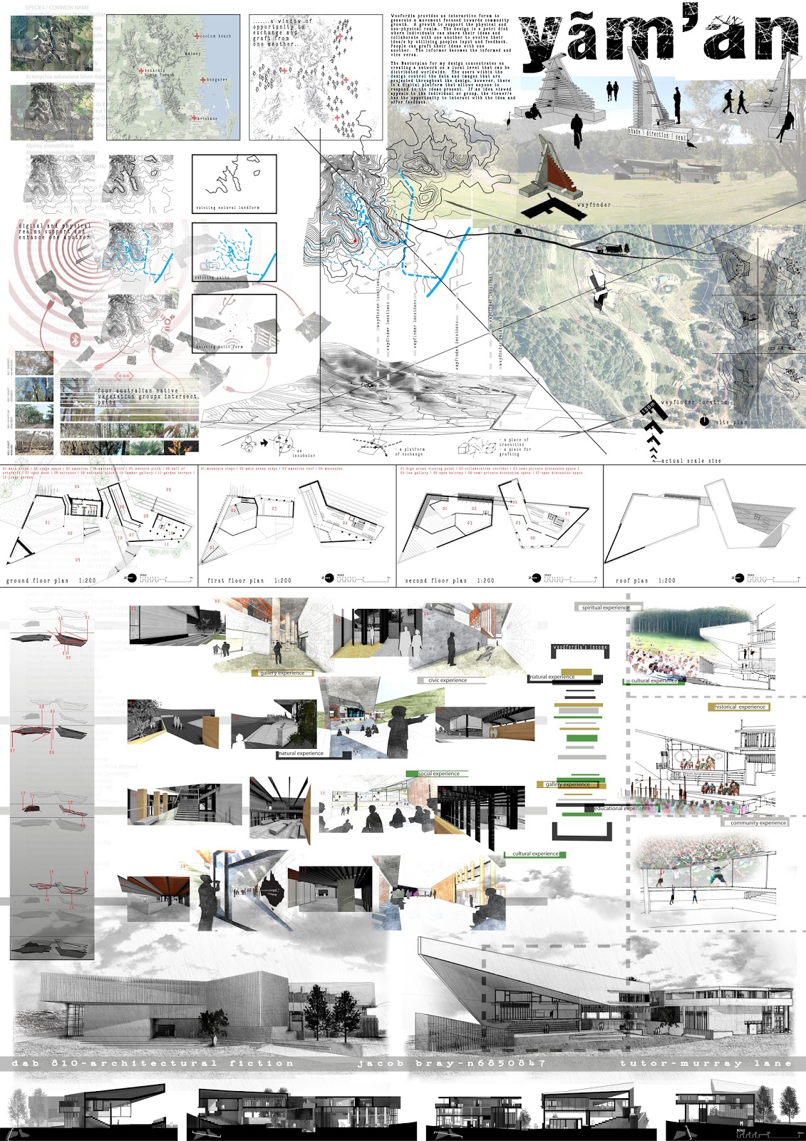 ARCHITECTURAL FICTION by jacob bray: final A1 board ARCHITECTURAL FICTION by jacob bray: final A1 board