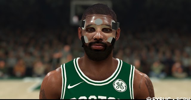 NBA 2K20 Kyrie Irving Cyberface With Mask and Body Update by ECPH ...
