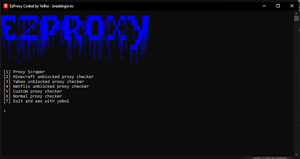 EZPROXY BY YOBOI#9999 | BEST PROXY AIO CHECKER