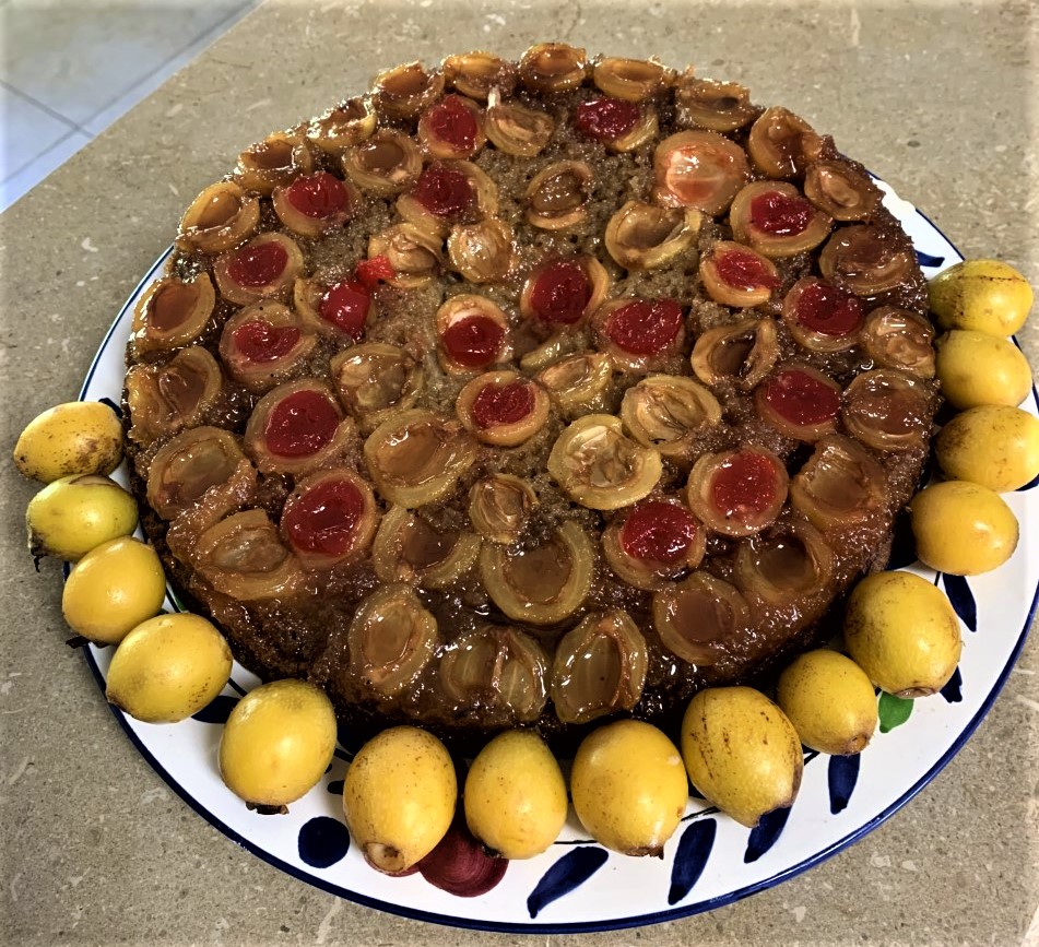 Best of Long Island and Central Florida: Loquat Upside Down Cake