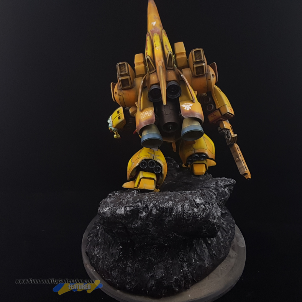 Custom Build: HGUC 1/144 AMX-102 ZSSA "Hell Raining Down on The Wicked"