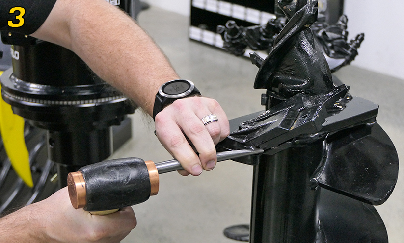 How to Replace Bladed Auger Teeth (A-series Augers)