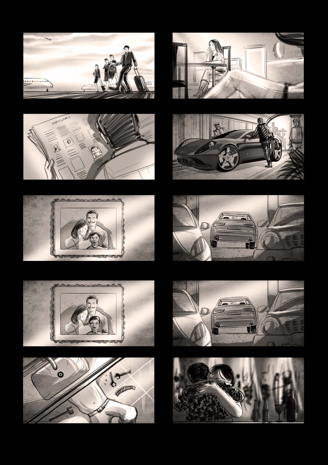 COMEDY OF ERRORS: Storyboard