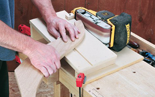 Ah! E se falando em madeira...: Rockler: sanding jig belt sander ...