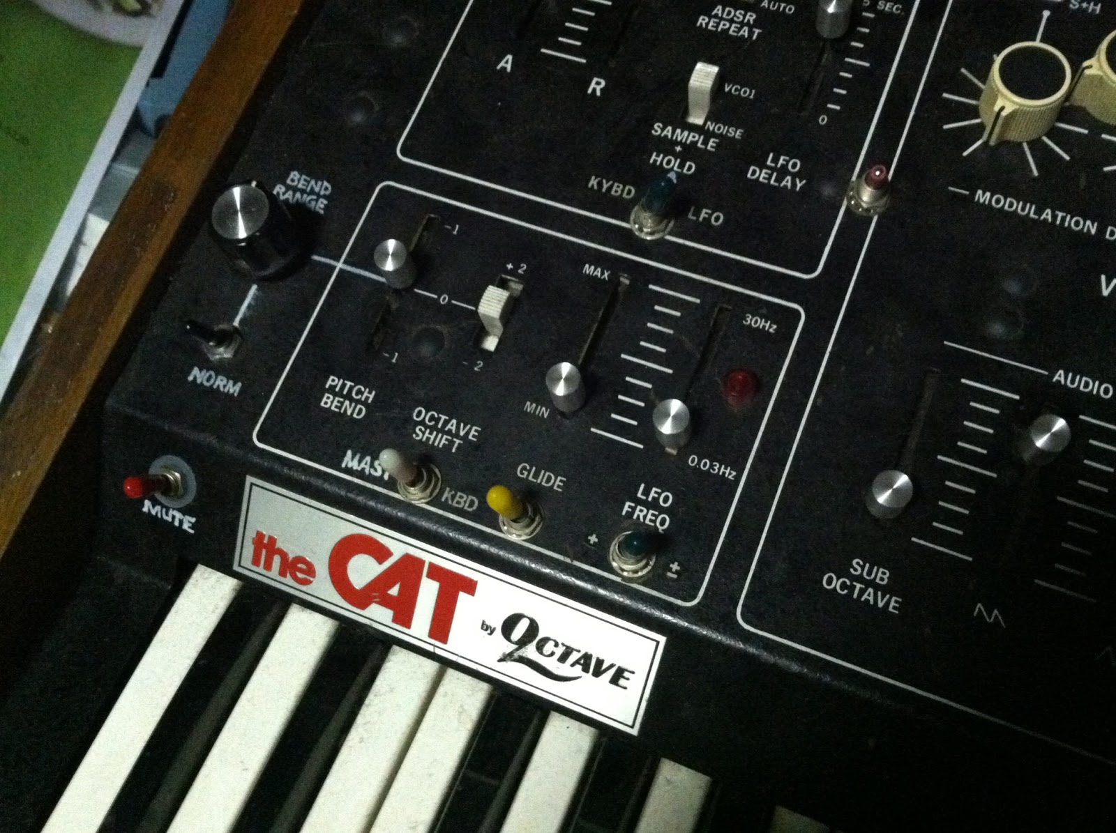 Modular experiments: Octave Cat SRM - Factory Modifications