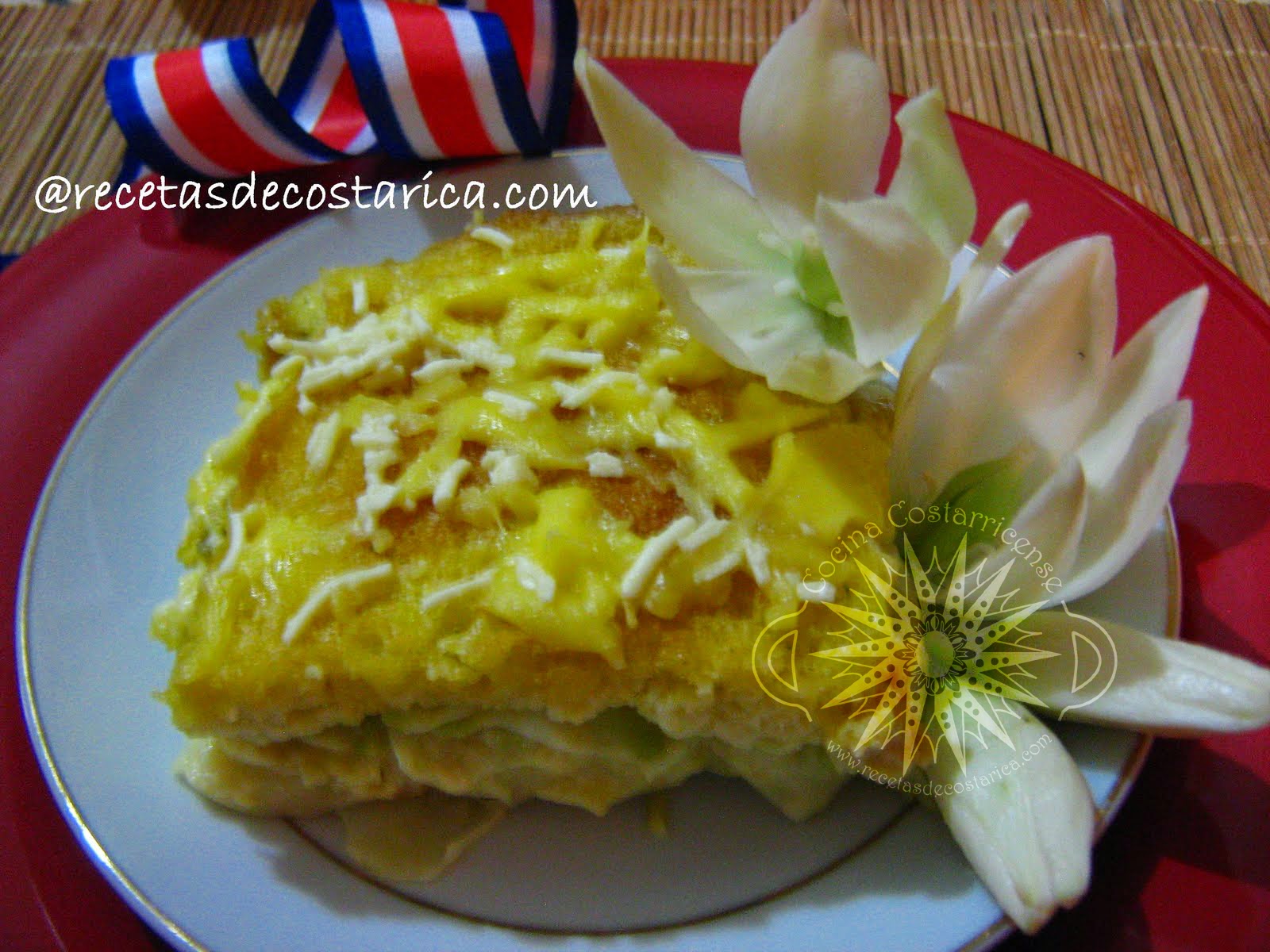Cocina Costarricense: pastel de flor de itabo
