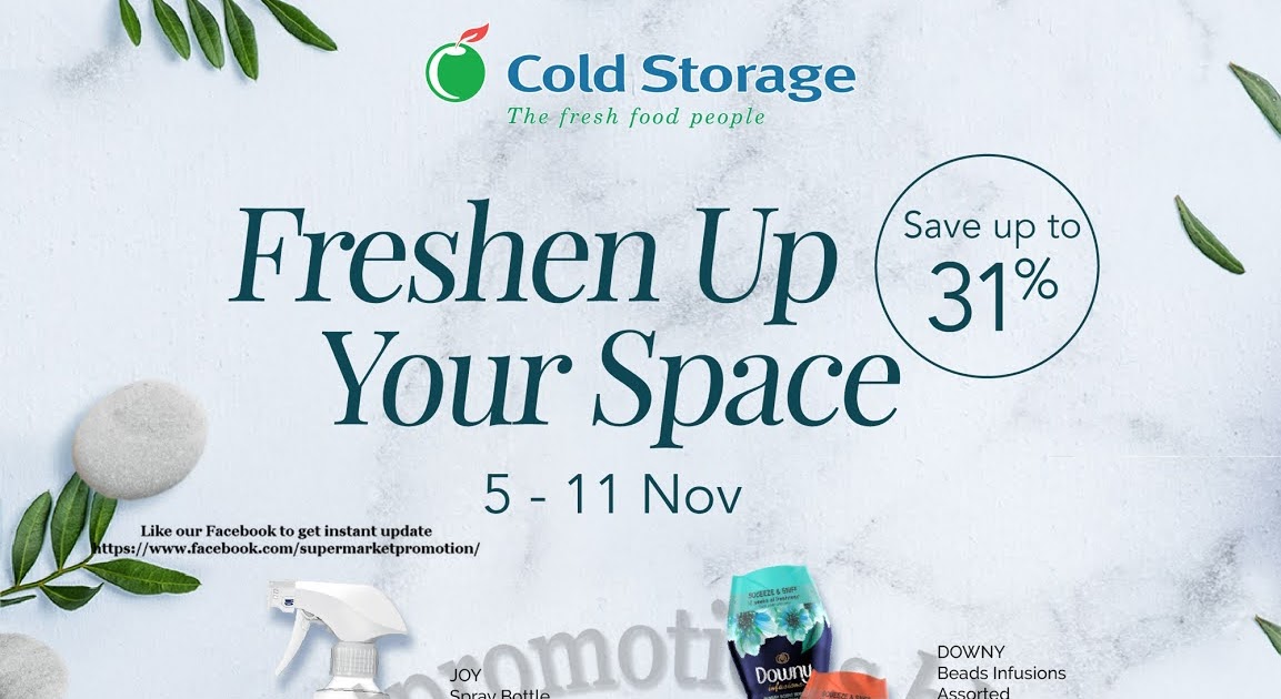 Cold Storage Home Products Promotion 05 - 11 November 2020 ...