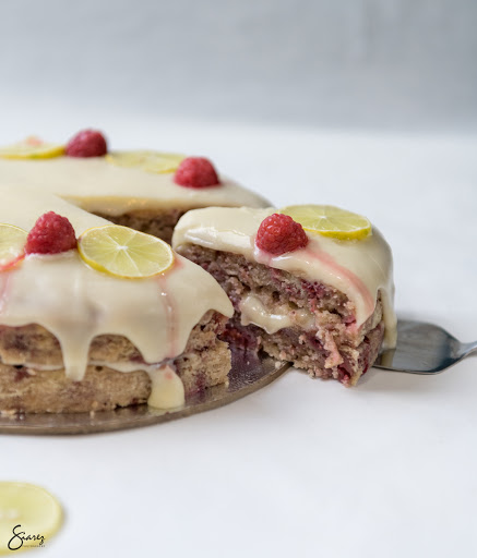 Raspberry Lime Cake